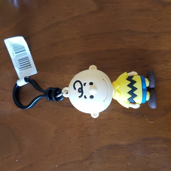 Peanuts | Other | Collectible Charlie Brown Figural Bag Clip Nwt | Poshmark